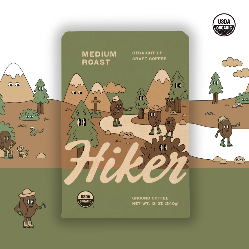 12oz Bag – Hiker Coffee